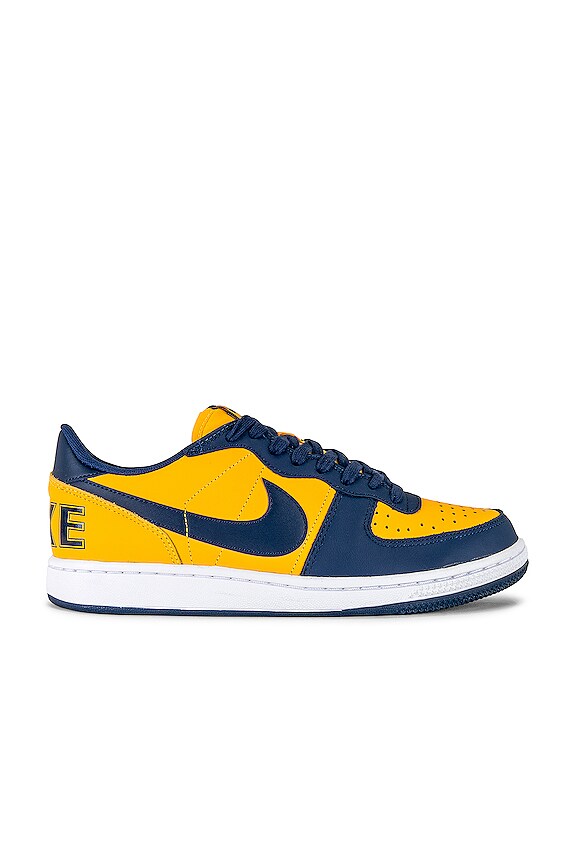 Nike Terminator Low Og in University Gold, Navy & White | REVOLVE