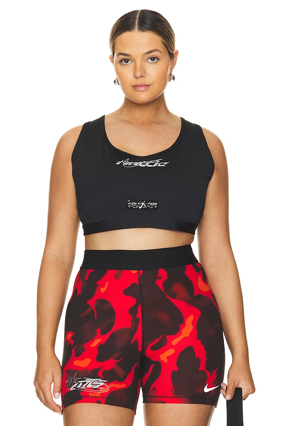 Nike X Meg Thee Stallion Sports Bra in Black | REVOLVE