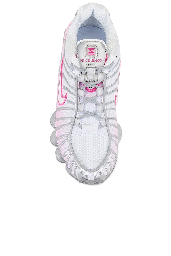 Nike Shox TL Sneaker in Metallic Platinum, Pinksicle, Pink Foam ...