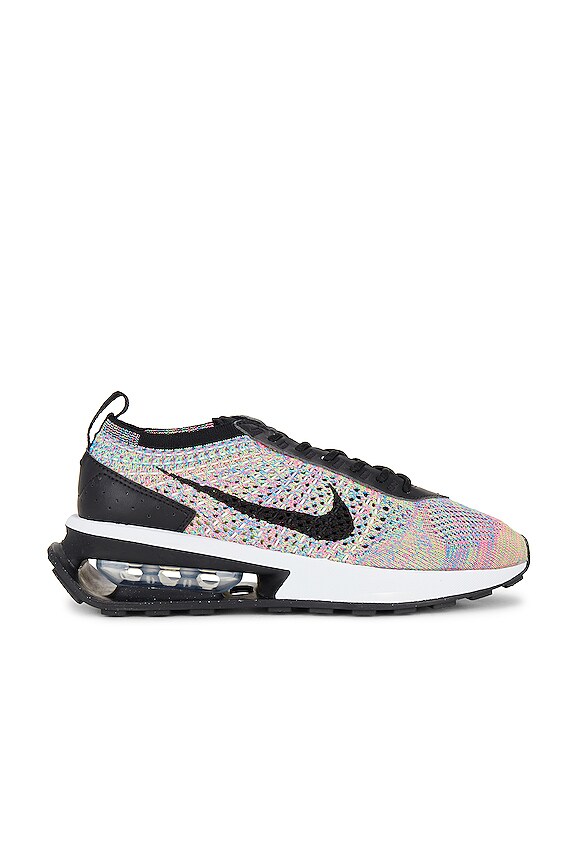 Nike Air Max Flyknit Racer Sneaker in Ghost Green, Black, Pink Blast ...