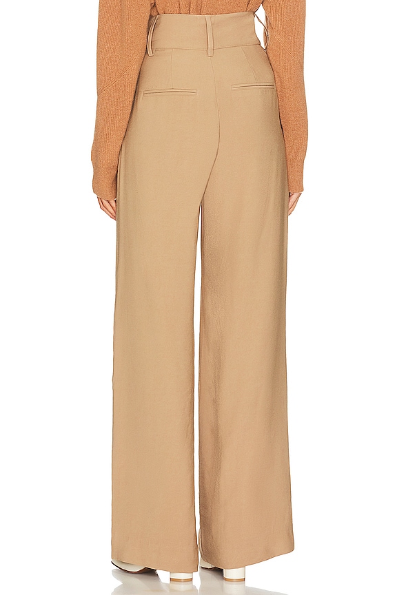 Nonchalant Label Page Pant in Camel | REVOLVE