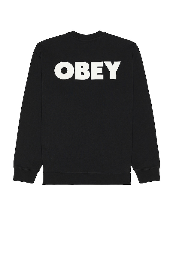 Obey Bold Crew in Black | REVOLVE
