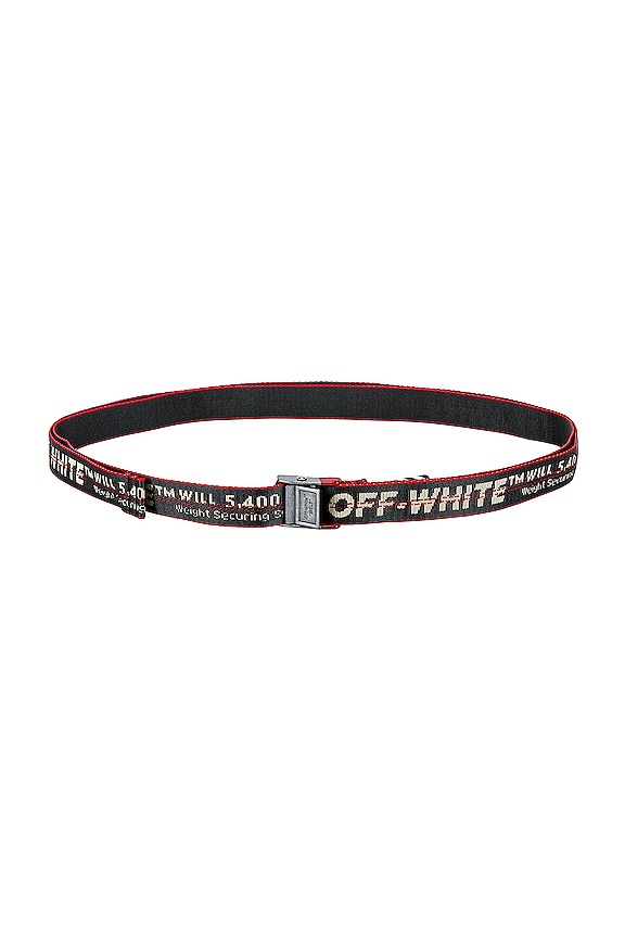 OFF-WHITE Mini Industrial Belt in Anthracite | REVOLVE