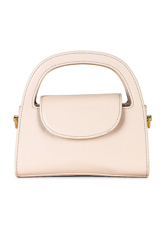 olga berg Ivy Curved Handle Bag in Natural | REVOLVE