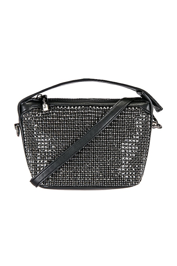 olga berg Alexandra Crystal Bag in Black | REVOLVE