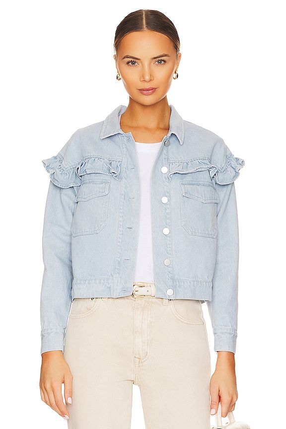 Olivia Rubin Brea Jacket in Denim | REVOLVE
