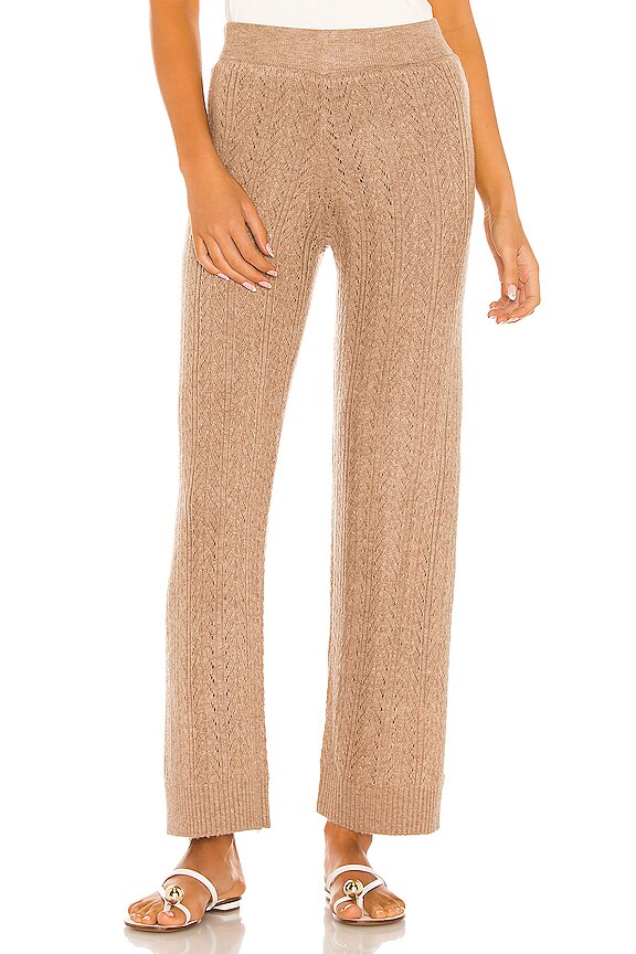 One Grey Day Calvin Cashmere Pant in Camel | REVOLVE