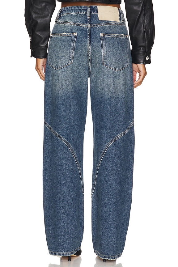 One Teaspoon Western Wonders Mid Waist Jeans in Blue Thunder | REVOLVE