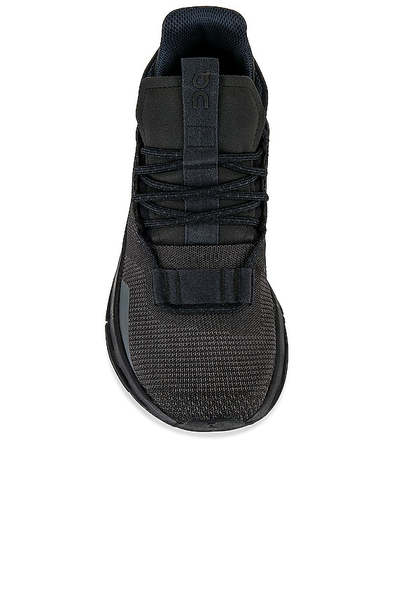 On Cloudnova Sneaker in Black & Eclipse | REVOLVE