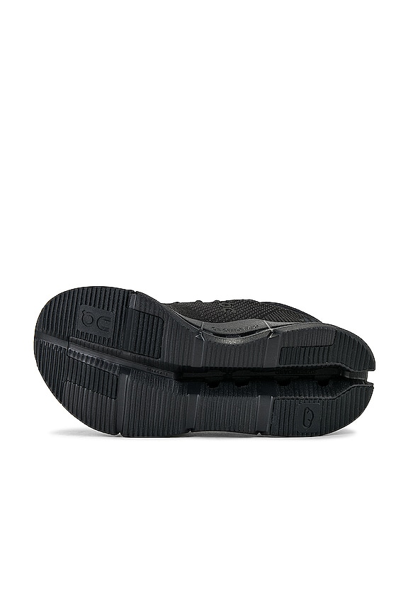 On Cloudnova Sneaker in Black & Eclipse | REVOLVE