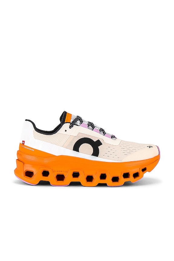 On Cloudmonster Sneaker in Fawn & Turmeric | REVOLVE