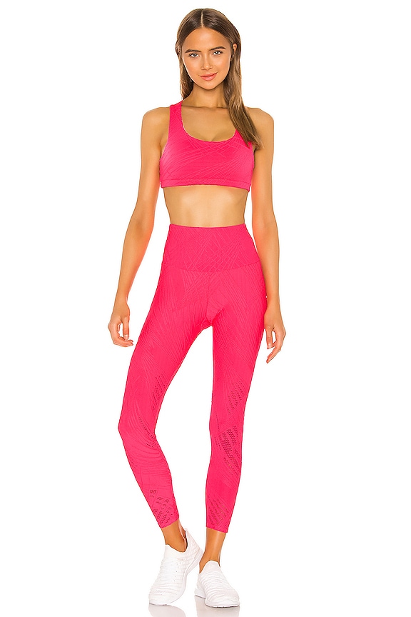onzie Mudra Bra in Neon Pink | REVOLVE