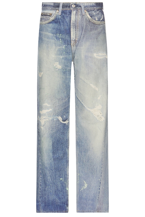Our Legacy Third Cut in Digital Denim Print | REVOLVE