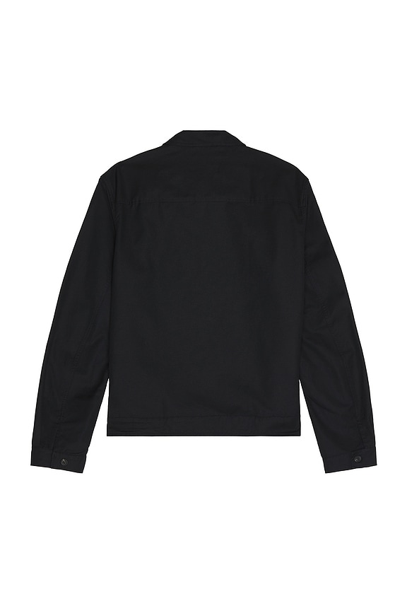 Our Legacy Coach Jacket in Deluxe Black Exquisite Weave | REVOLVE