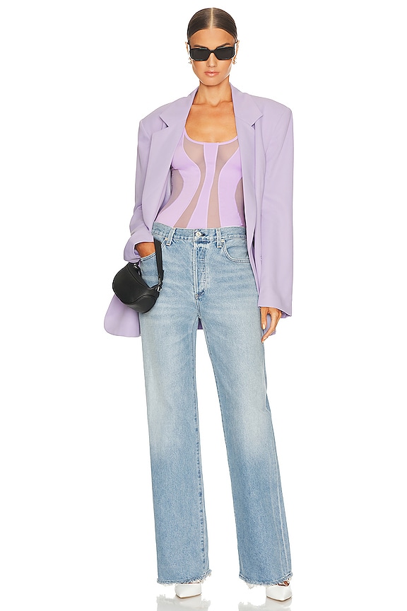 OW Collection x REVOLVE Twist Bodysuit in Purple | REVOLVE