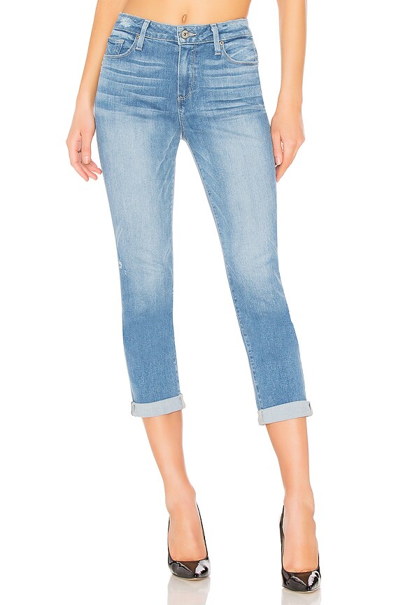 PAIGE High Rise Jimmy Jimmy Crop in Atterbury | REVOLVE