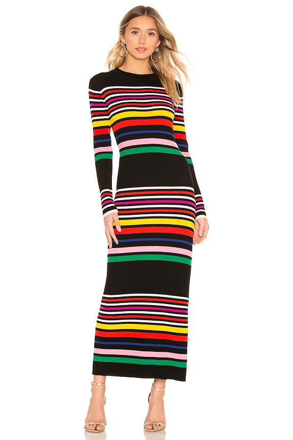 Paper London Rave Dress in Multi Stripe | REVOLVE