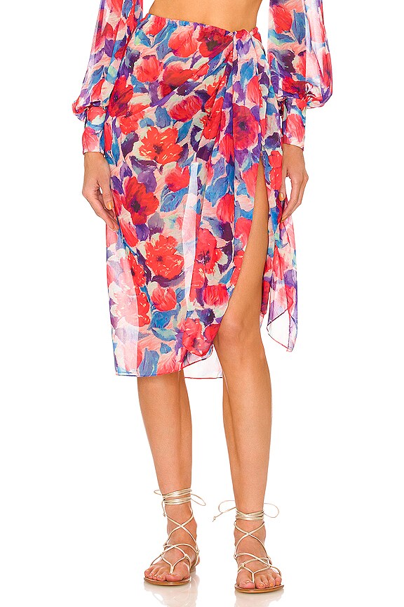 PatBO Violet Pareo in Cherry | REVOLVE