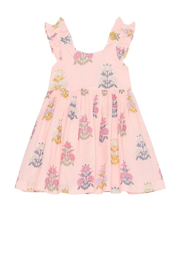 Pink Chicken Girls Via Dress in Pink Flowerette | REVOLVE