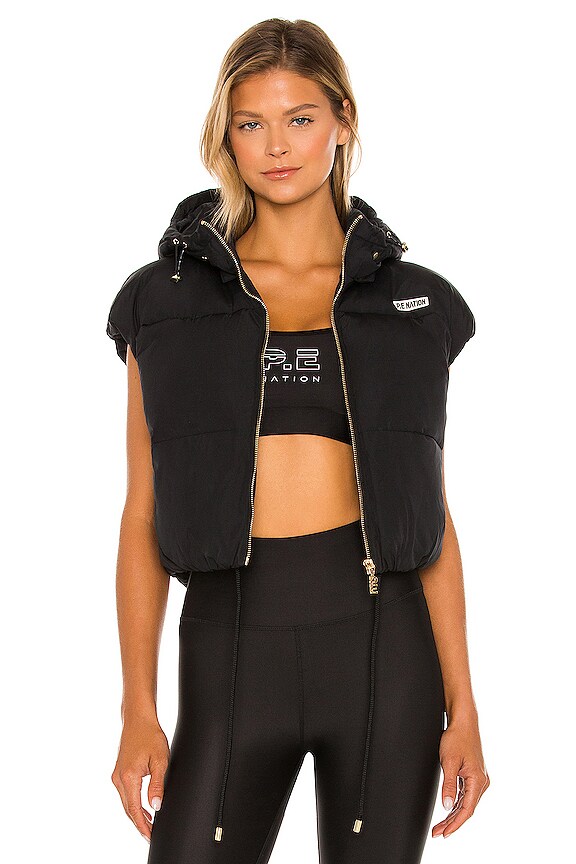 P.E Nation Best Play Vest in Black | REVOLVE