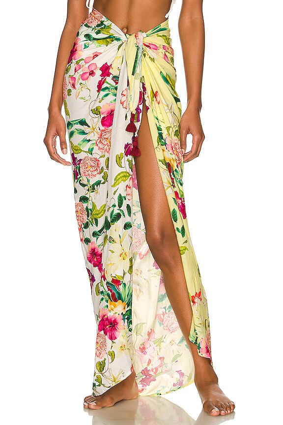PQ Long Sarong in Summer Hibiscus | REVOLVE