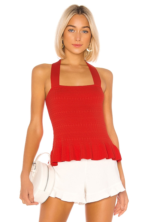 Parker Veda Knit Top in Flare | REVOLVE