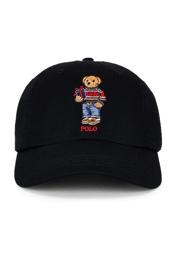 Polo Ralph Lauren Sport Hat in Black | REVOLVE