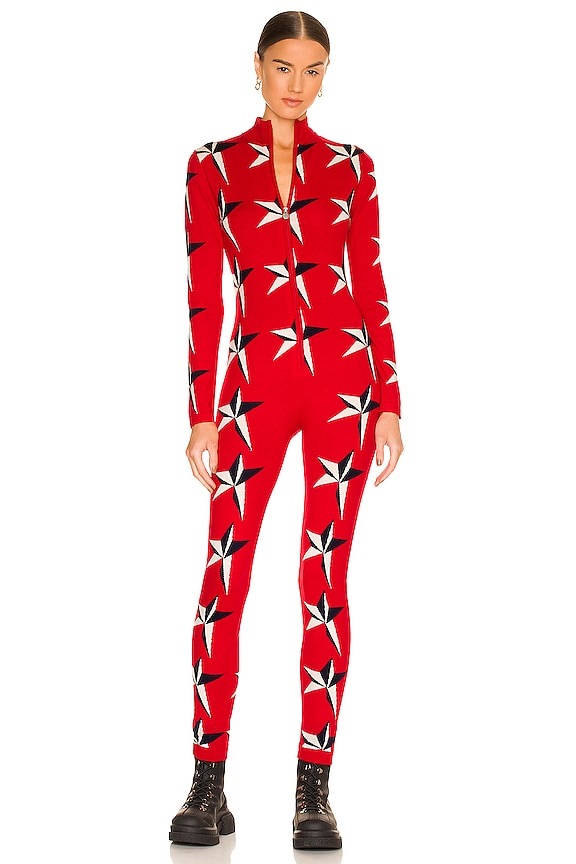 Perfect Moment Star II Suit in Red | REVOLVE