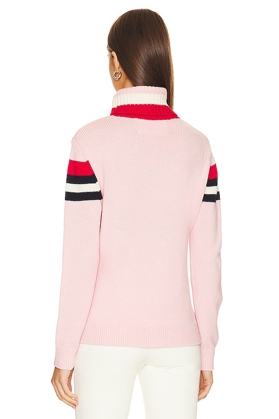 Perfect Moment Alpine Sweater in Pure Pink | REVOLVE