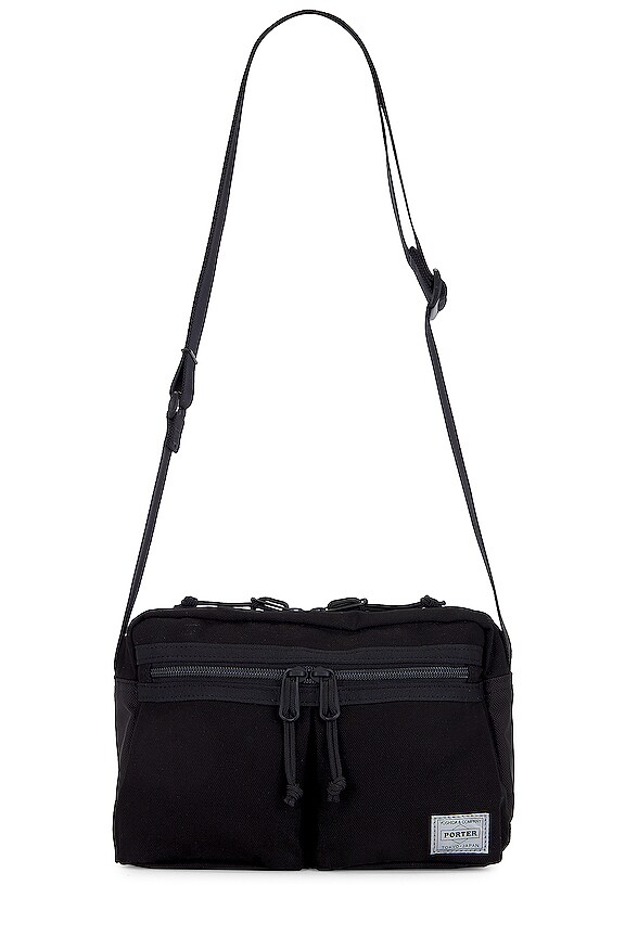 Porter-Yoshida & Co. Switch Shoulder Small Bag in Black | REVOLVE