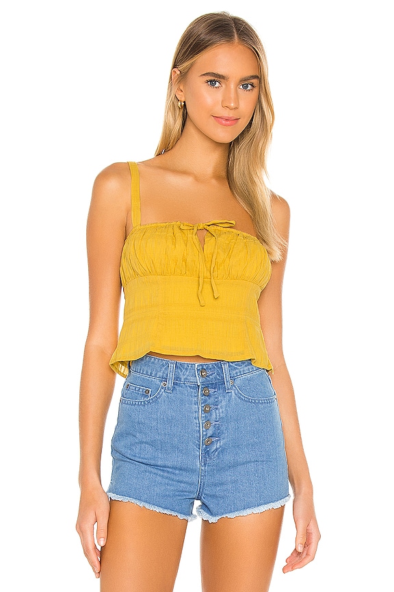 Privacy Please Gabi Top in Golden Yellow | REVOLVE