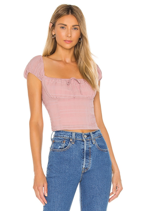 Privacy Please Maggie Top in Light Pink | REVOLVE