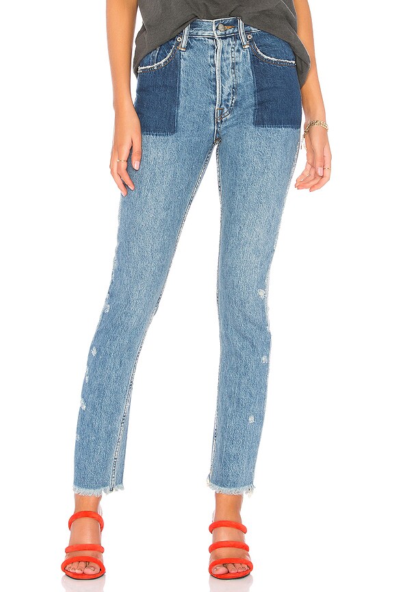 PRPS Goods & Co AMX Reverse Pockets in Indigo | REVOLVE