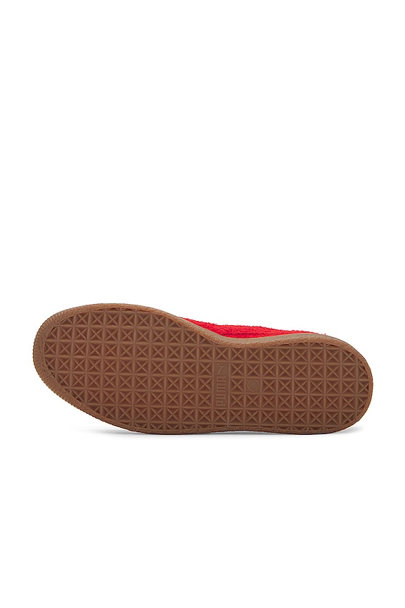 Puma Select Puma Suede VTG Hairy Suede in Burnt Red & Gum | REVOLVE