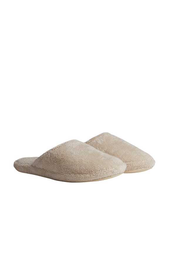 Parachute Classic Turkish Cotton Slippers in Bone | REVOLVE
