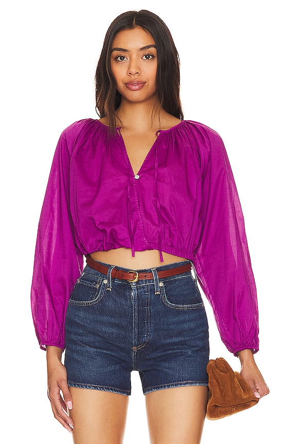 Rails Katia Top in Berry | REVOLVE