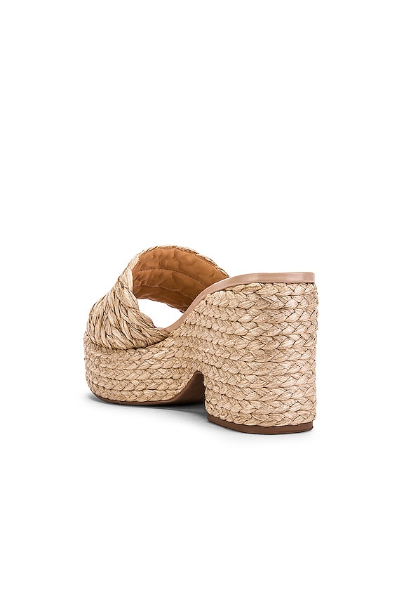RAYE Gable Wedge in Natural | REVOLVE
