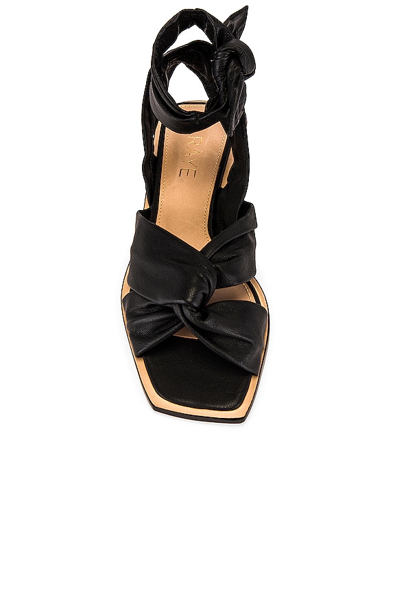 RAYE Dany Sandal in Black | REVOLVE
