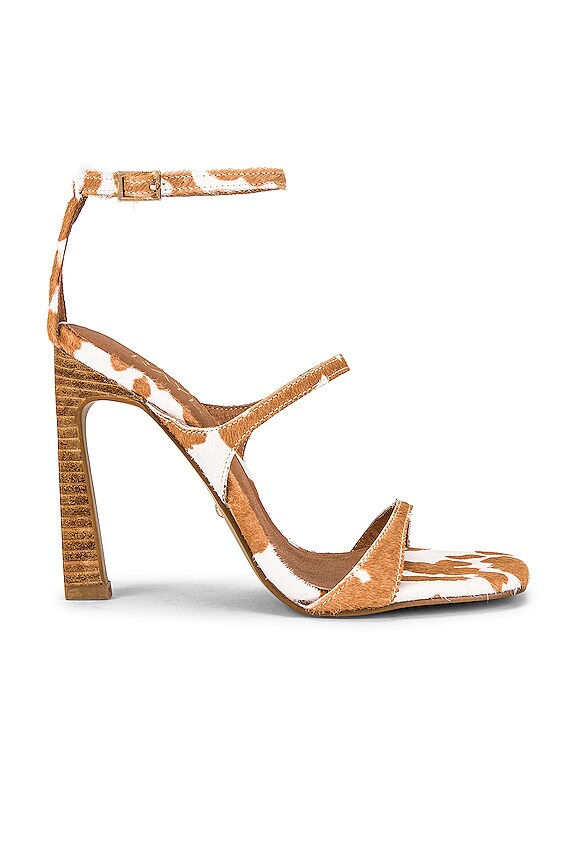 RAYE Trace Heel in Dark Tan | REVOLVE