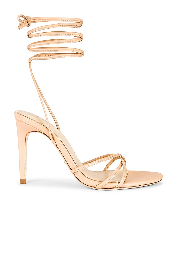 RAYE Trinket Heel in Nude | REVOLVE