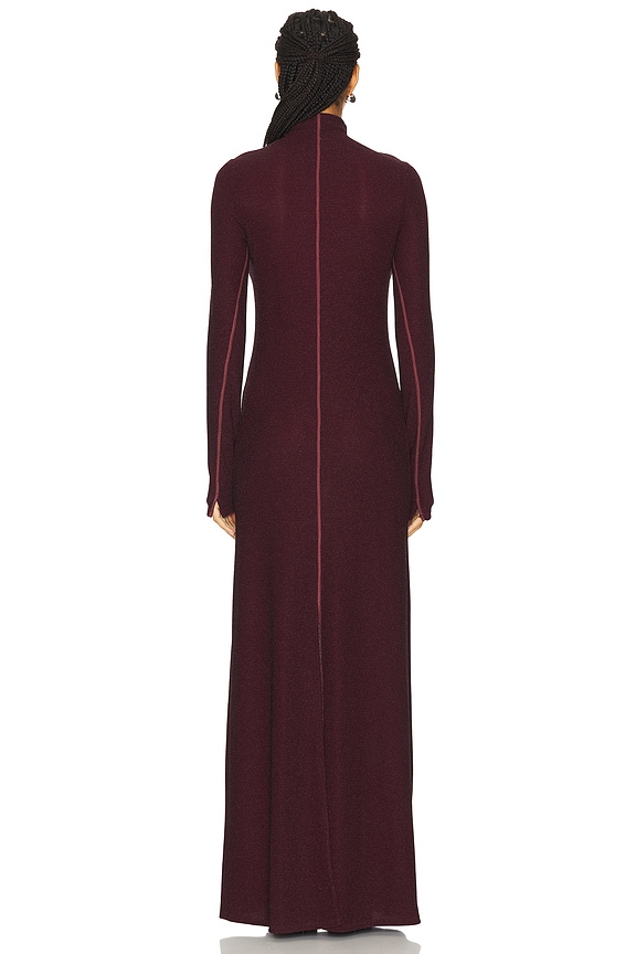 Rag & Bone Lilith Maxi Dress in Burgundy | REVOLVE