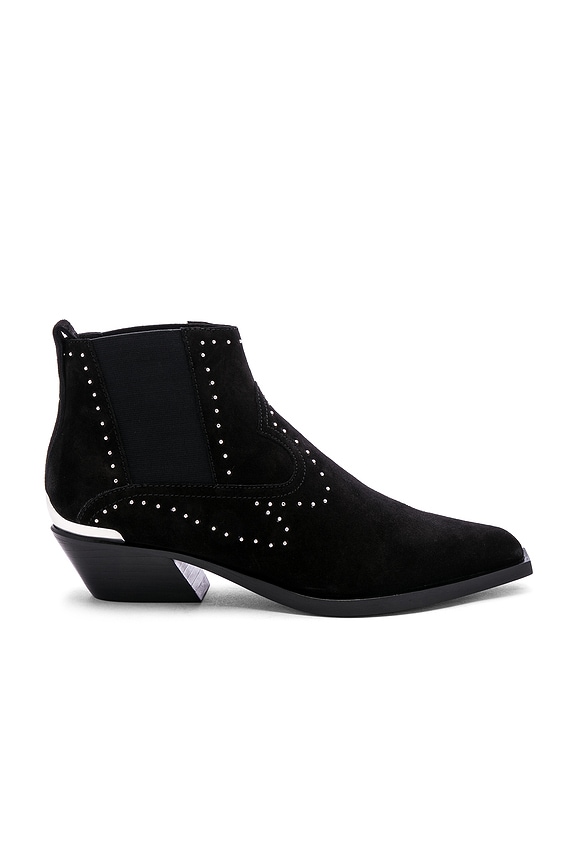 Rag & Bone Westin Boot in Black Suede Stud | REVOLVE