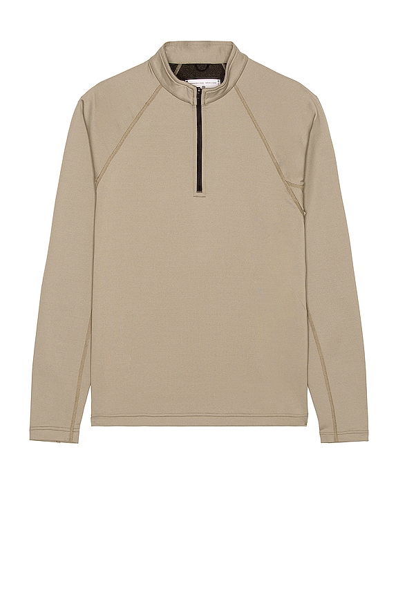 Reigning Champ Half Zip in Concrete | REVOLVE