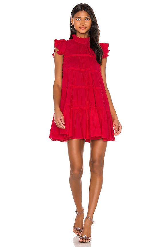 Rhode Tiffany Dress in Candy Red | REVOLVE