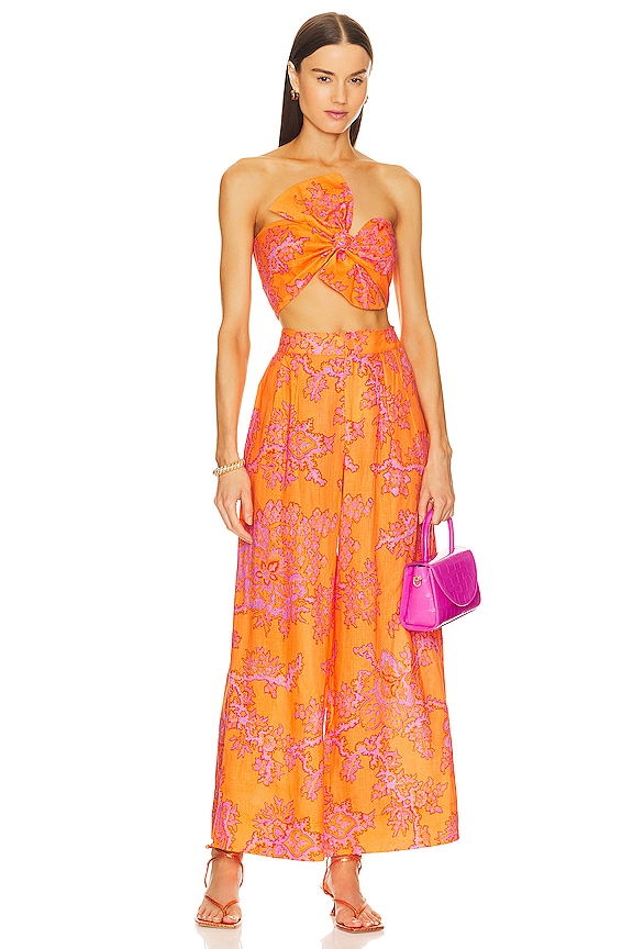 Rhode Toni Top in Coral Reef Grande | REVOLVE