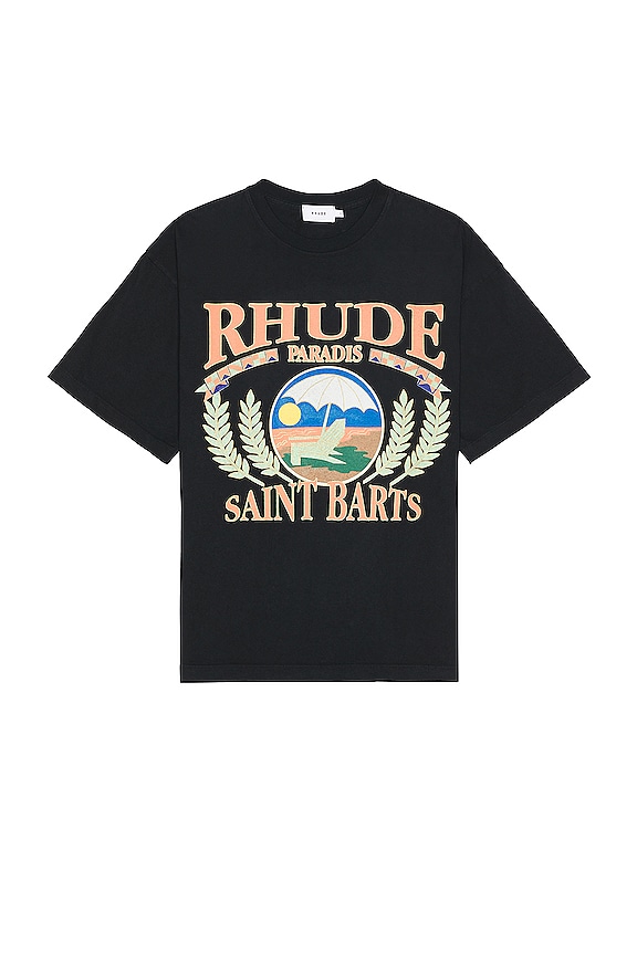 Rhude Beach Chair Tee in Vtg Black | REVOLVE