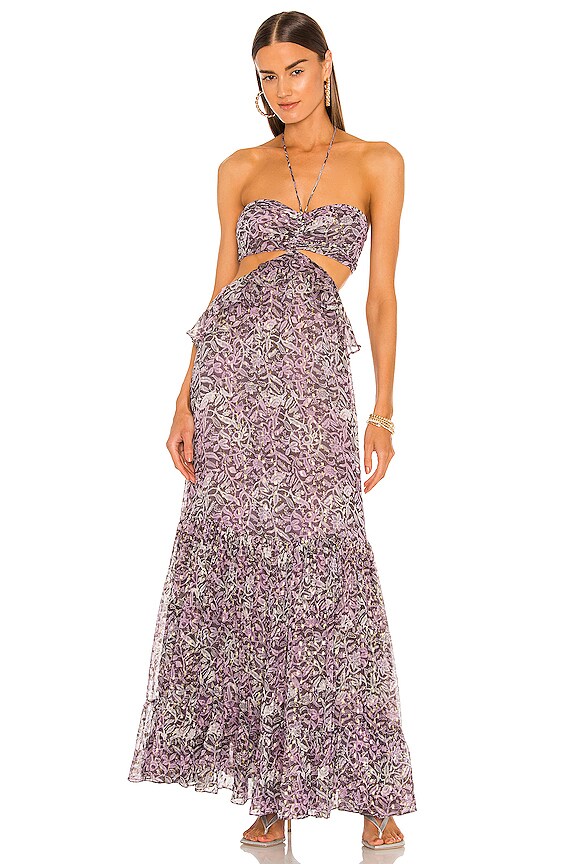 ROCOCO SAND Kian Maxi Dress in Lilac | REVOLVE