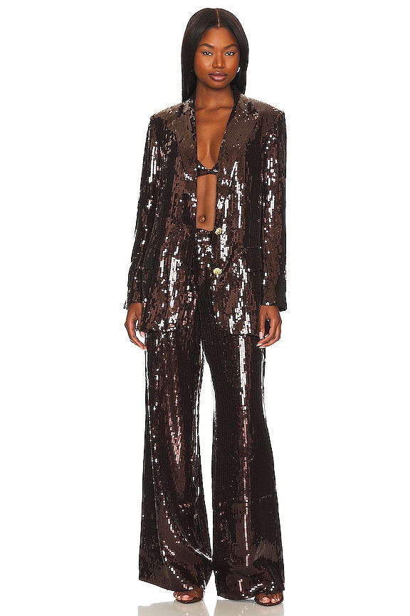 retrofete Libra Bralette in Dark Chocolate | REVOLVE