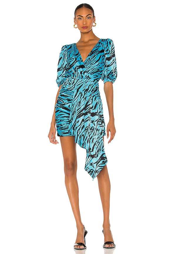 Ronny Kobo Monica Dress in Ombre Tiger | REVOLVE