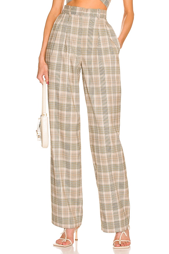 Ronny Kobo Leone Pant in Taupe Multi | REVOLVE